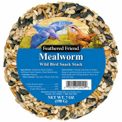 Feathered Friend Mealworm Snack Stack Wild Bird Food - Red Hook, NY ...